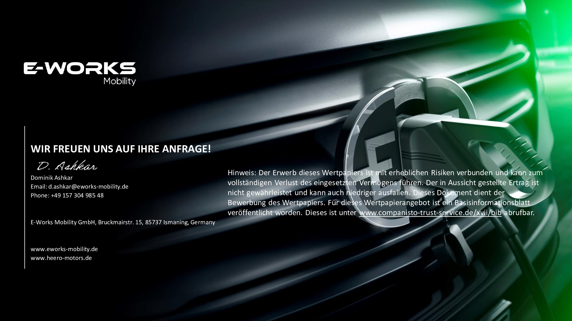 E-Works Mobility | Übersicht