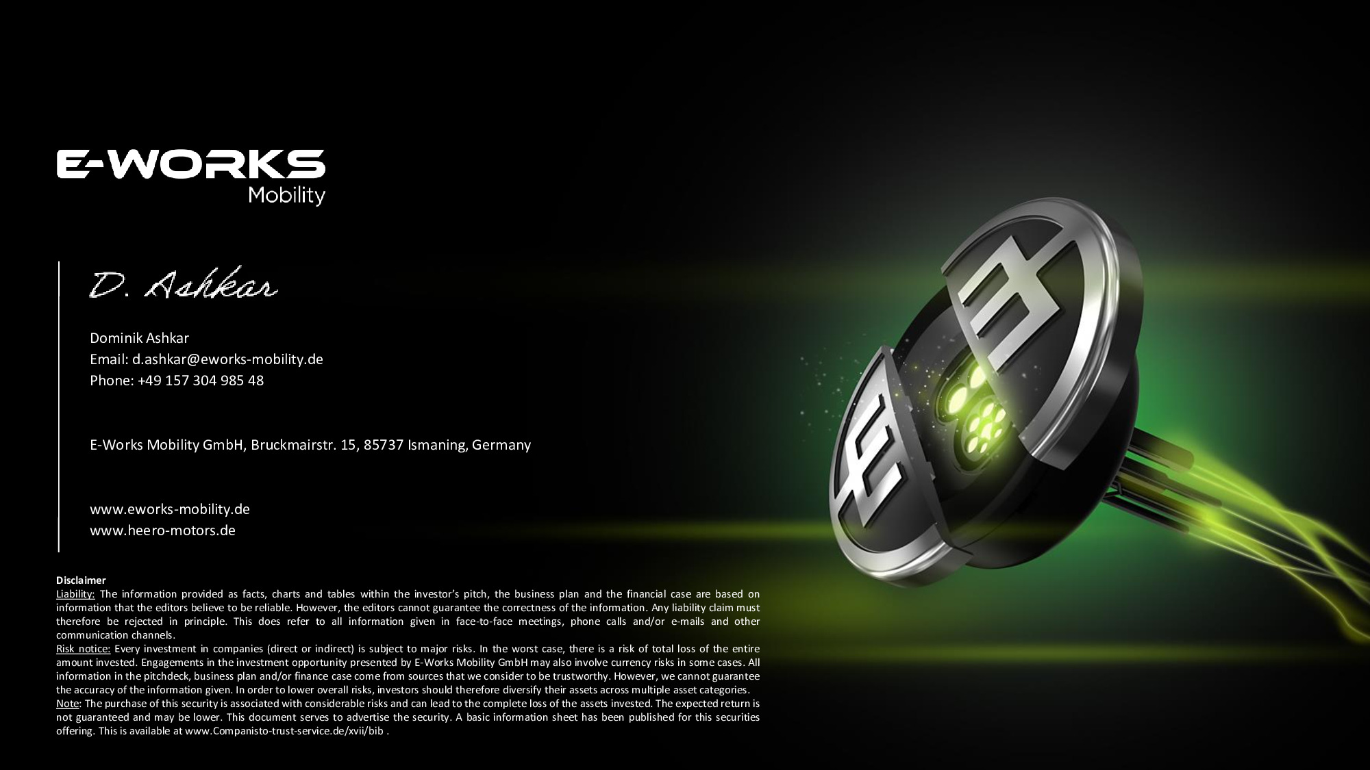 E-Works Mobility | Overview