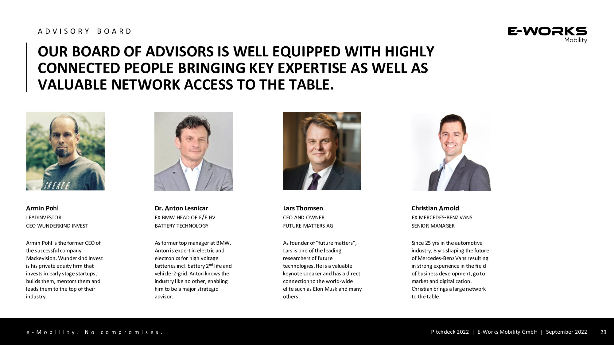 E-Works Mobility | Overview