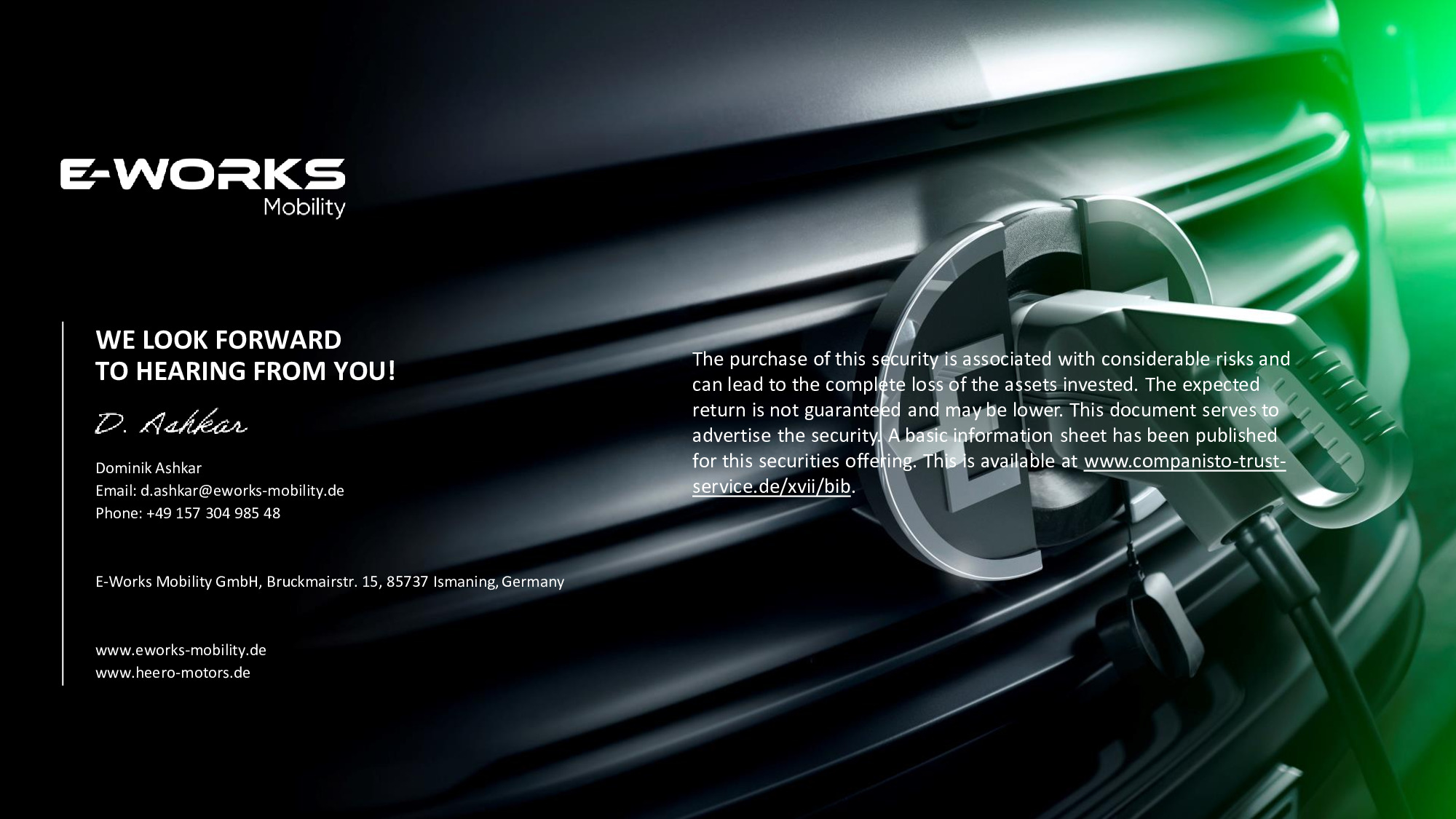 E-Works Mobility | Overview