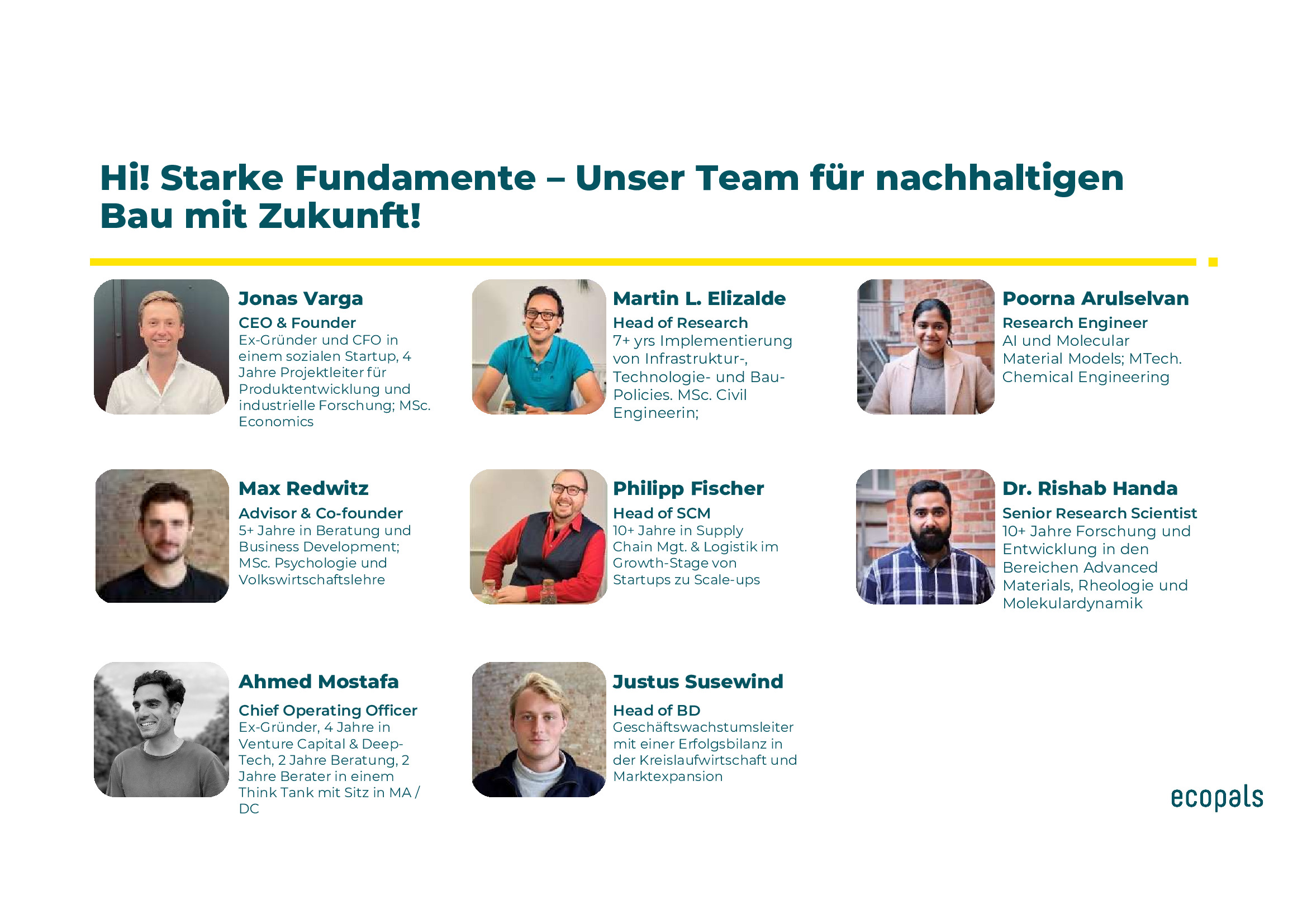 EcoPals | Übersicht